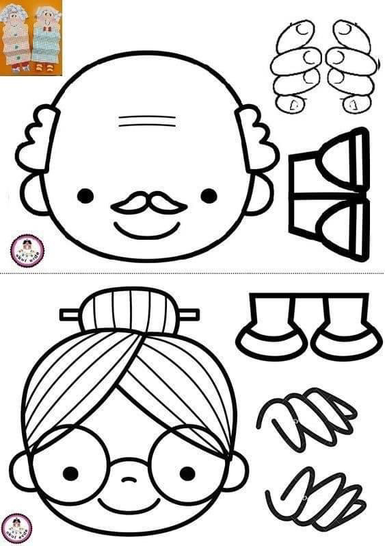 Actividades para trabajar el da de los abuelos - Ministerio Infantil ...