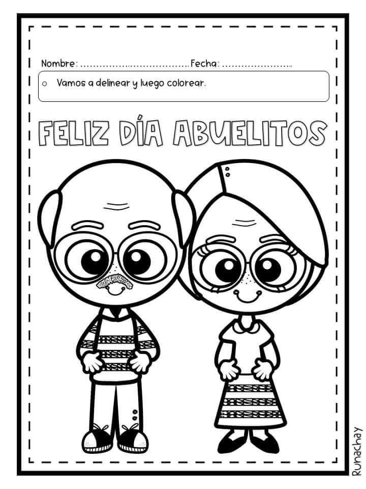 Actividades para trabajar el da de los abuelos - Ministerio Infantil ...