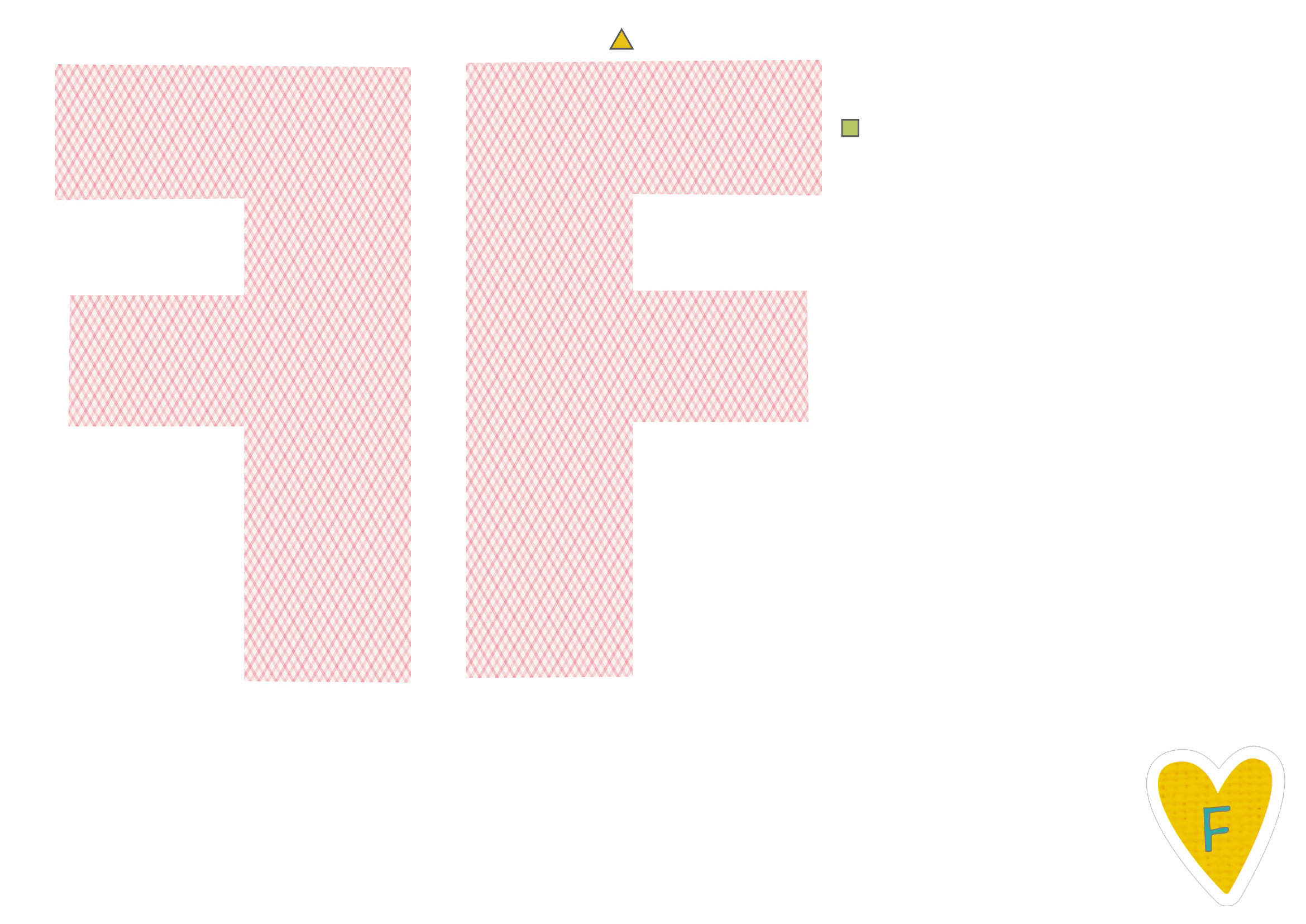 Cajas Letras 3D - Ministerio Infantil Arcoíris