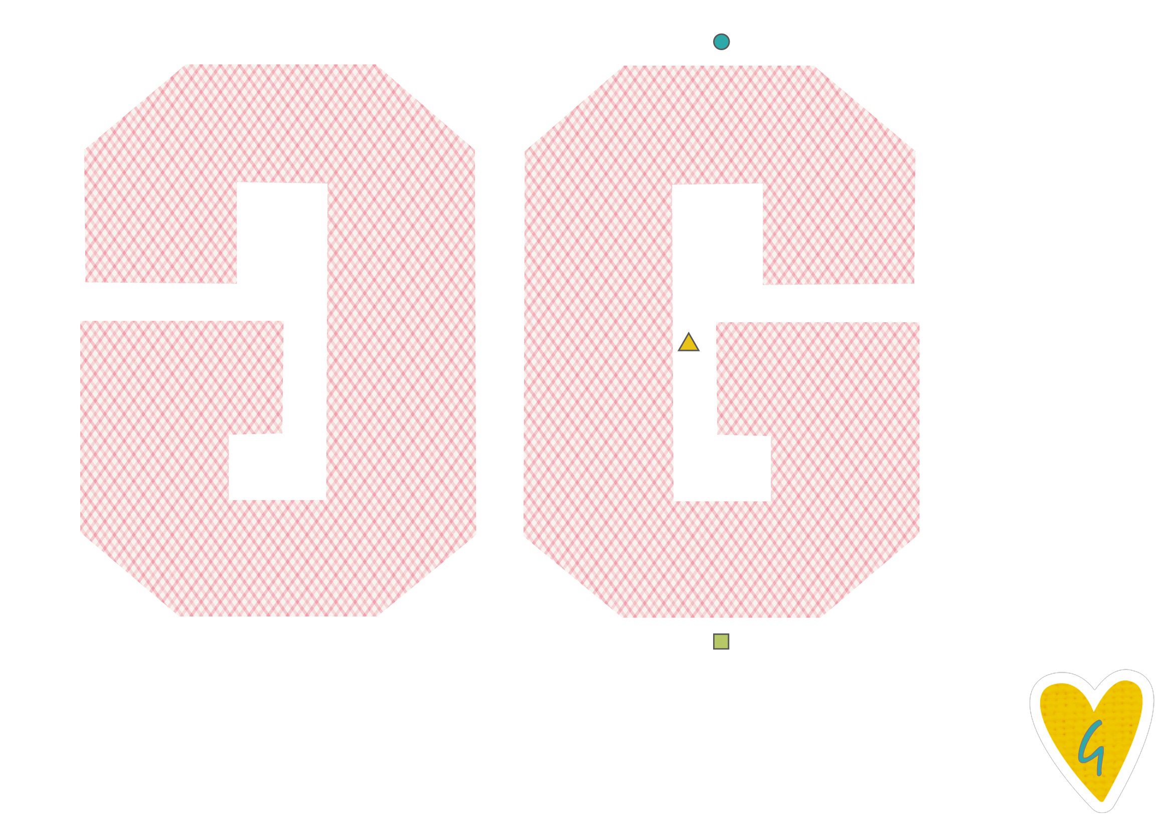 Cajas Letras 3D - Ministerio Infantil Arcoíris