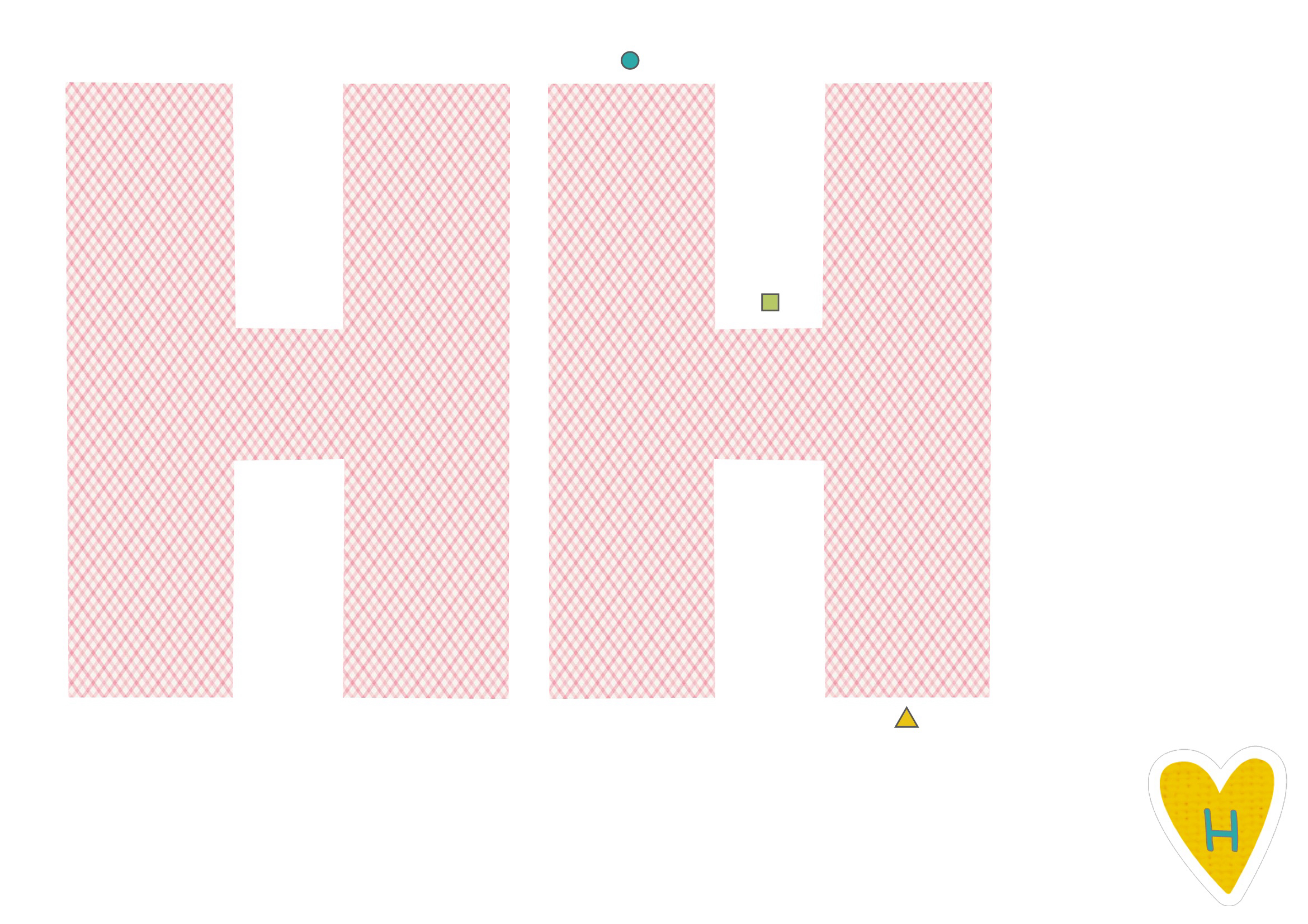 Cajas Letras 3D - Ministerio Infantil Arcoíris