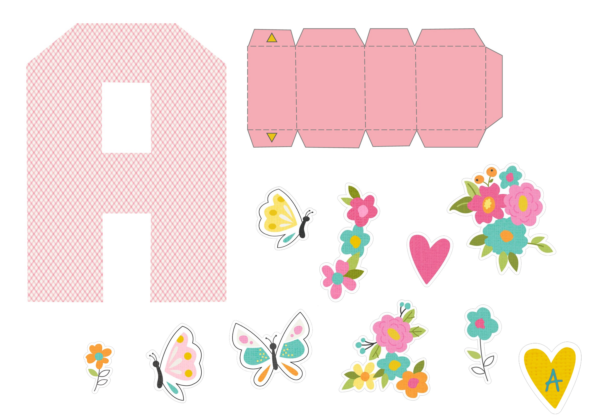 Cajas Letras 3D - Ministerio Infantil Arcoíris