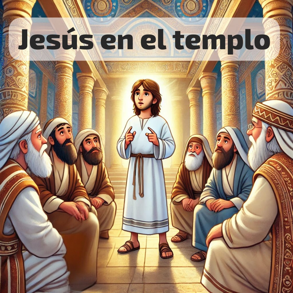 Leccin: Jess en el templo (Lucas 2:41-52) - Ministerio Infantil Arcoíris
